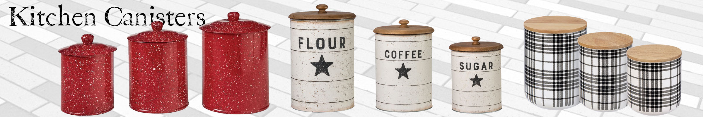 Shop Our Unique Kitchen Canister Sets | LaughingMooseGifts