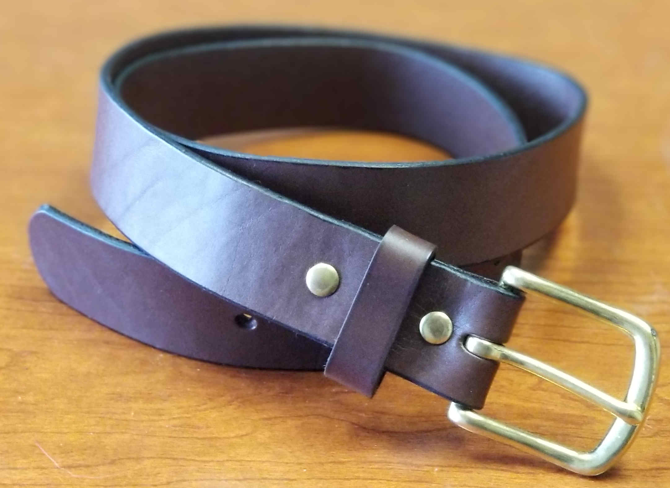 Men's Brown Work Belt