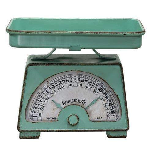 Home Farmhouse Country Style Vintage Scale Calendar